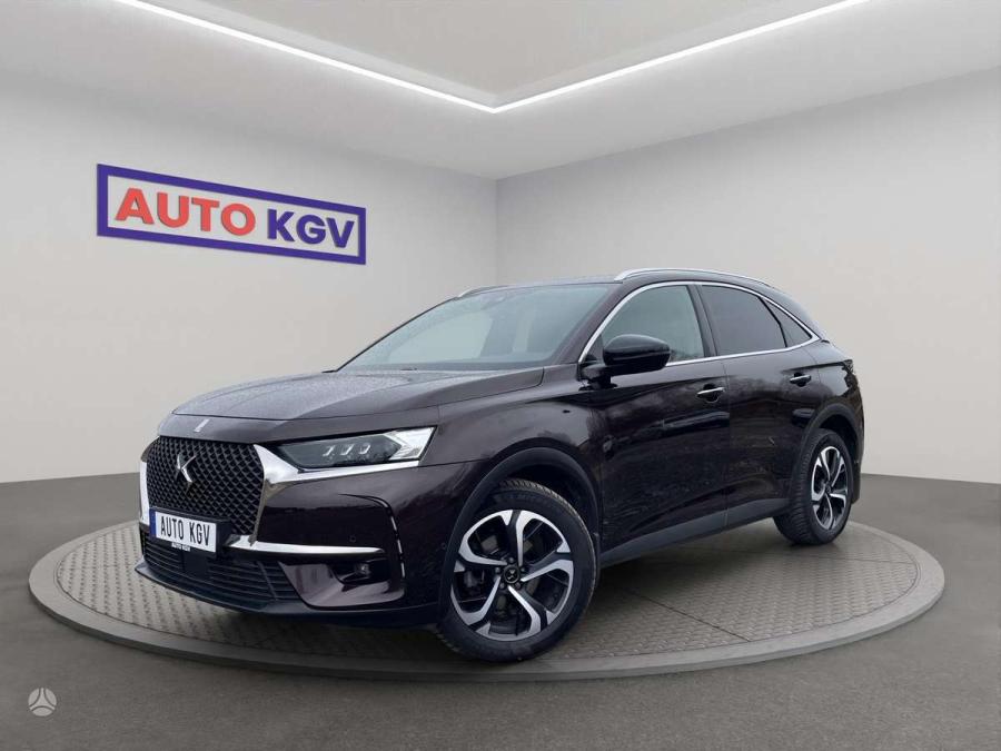 Brown Citroen DS7 Crossback 2019 in Vilnius, with an engine capacity of 2.00 L and mileage of 144 thousand km for 16699 €, photo 1 on AUTOMOTO.COM.LV