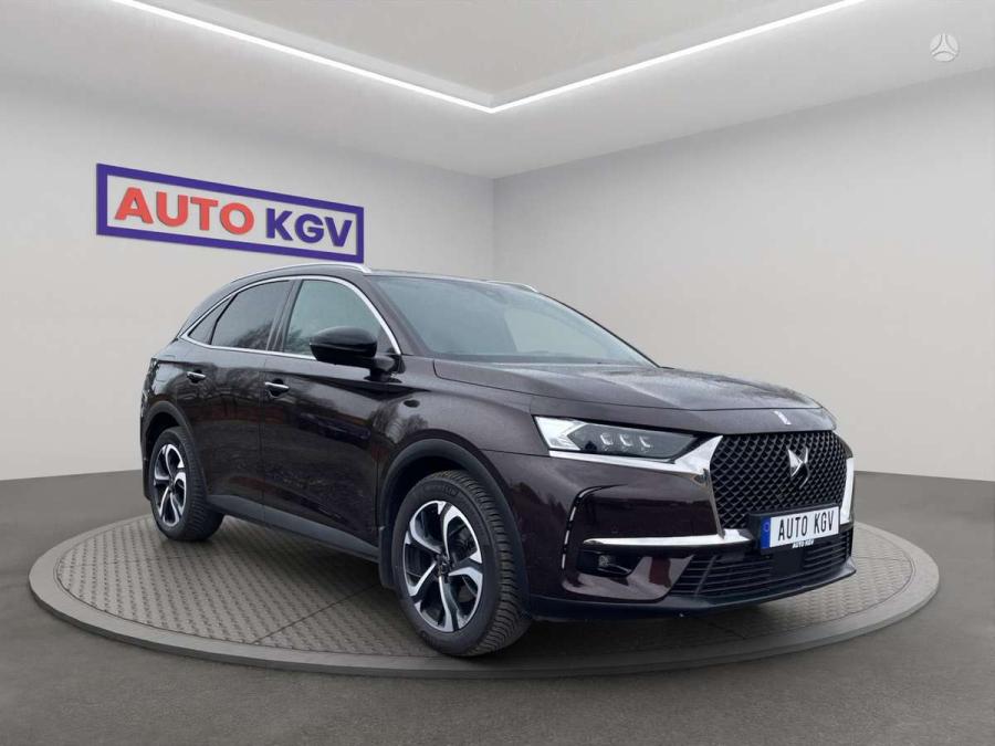 Brown Citroen DS7 Crossback 2019 in Vilnius, with an engine capacity of 2.00 L and mileage of 144 thousand km for 16699 €, photo 8 on AUTOMOTO.COM.LV