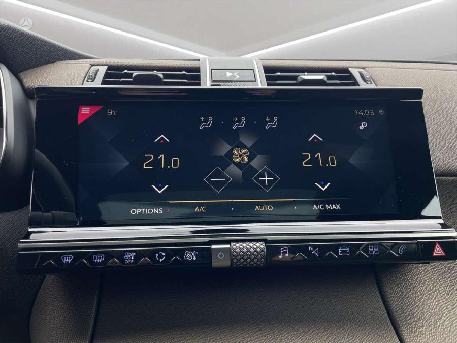 Brown Citroen DS7 Crossback 2019 in Vilnius, with an engine capacity of 2.00 L and mileage of 144 thousand km for 16699 €, photo 20 on AUTOMOTO.COM.LV