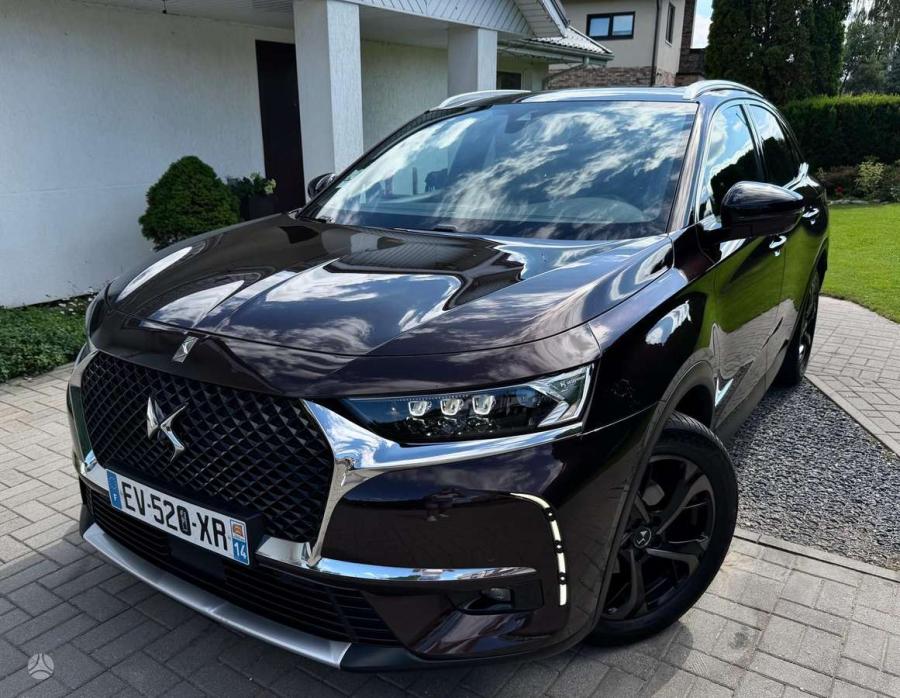 Brūns Citroen DS7 Crossback 2019 Kauņa, ar dzinēja tilpumu 2.00 L un nobraukumu 215 tūkst. km par 17500 €, foto 31 vietnē AUTOMOTO.COM.LV
