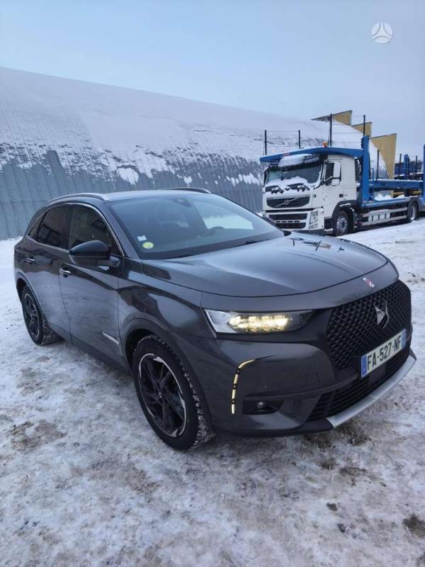 Grey Citroen DS7 Crossback 2018 in Taurage, with an engine capacity of 2.00 L and mileage of 193 thousand km for 16900 €, photo 2 on AUTOMOTO.COM.LV