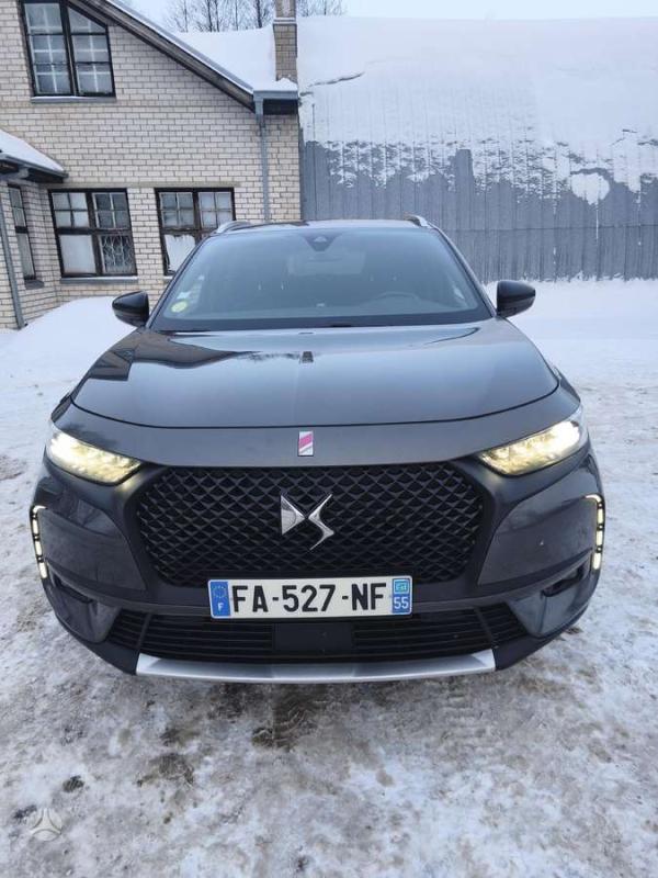 Grey Citroen DS7 Crossback 2018 in Taurage, with an engine capacity of 2.00 L and mileage of 193 thousand km for 16900 €, photo 3 on AUTOMOTO.COM.LV