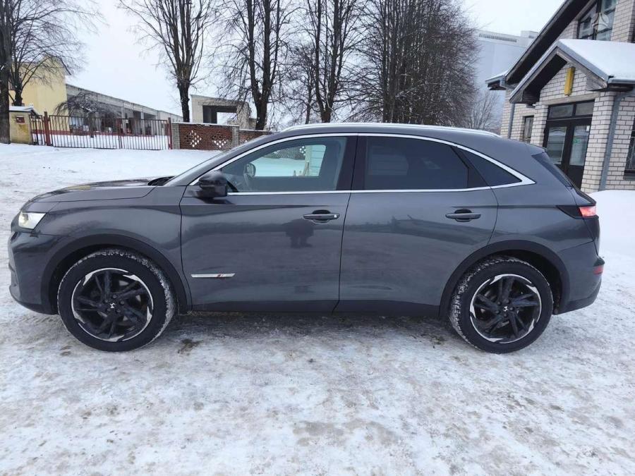 Grey Citroen DS7 Crossback 2018 in Taurage, with an engine capacity of 2.00 L and mileage of 193 thousand km for 16900 €, photo 6 on AUTOMOTO.COM.LV