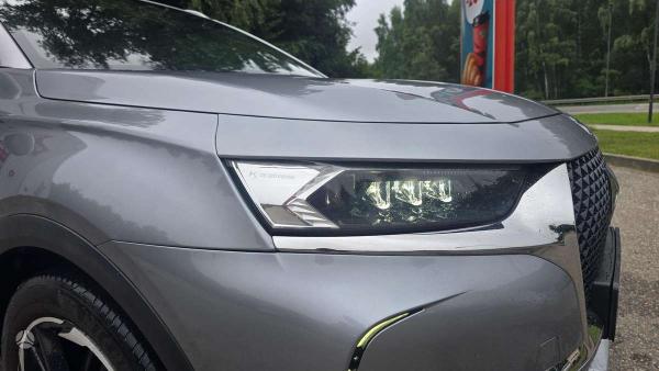 Pelēks Citroen DS7 Crossback 2018 Kauņa, ar dzinēja tilpumu 2.00 L un nobraukumu 160 tūkst. km par 17700 €, foto 4 vietnē AUTOMOTO.COM.LV