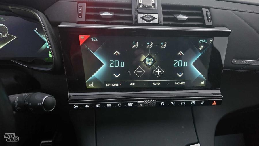 Grey Citroen DS7 Crossback 2020 in Kaunas, with an engine capacity of 1.60 L and mileage of 181 thousand km for 18800 €, photo 25 on AUTOMOTO.COM.LV