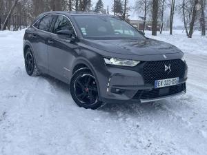 Grey Citroen DS7 Crossback 2018 in Panevezys, with an engine capacity of 2.00 L and mileage of 232 thousand km for 12350 €, photo 3 on AUTOMOTO.COM.LV