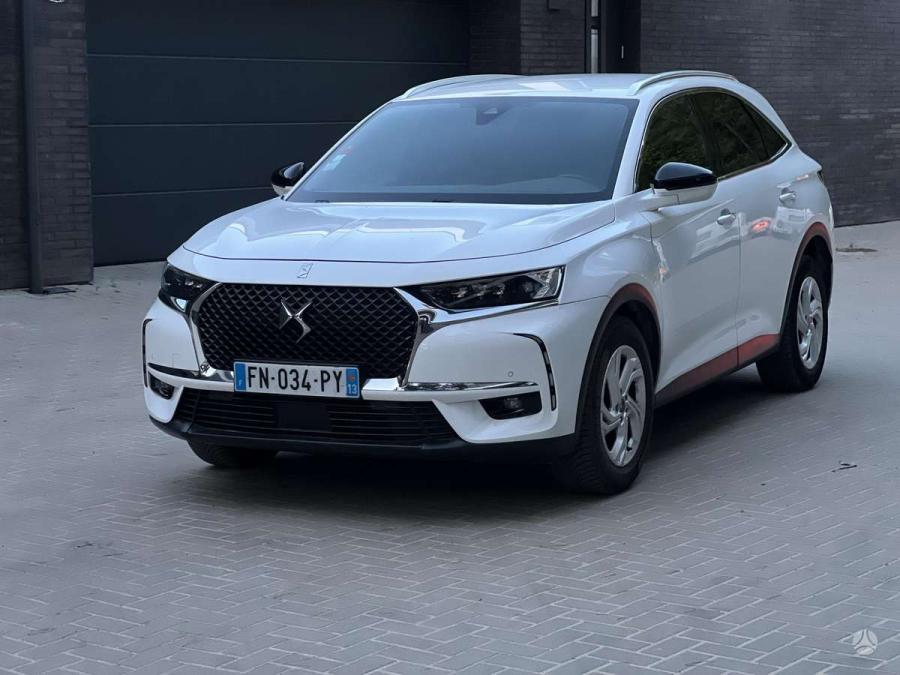 Balts Citroen DS7 Crossback 2020 Viļņa, ar dzinēja tilpumu 1.50 L un nobraukumu 193 tūkst. km par 12999 €, foto 1 vietnē AUTOMOTO.COM.LV