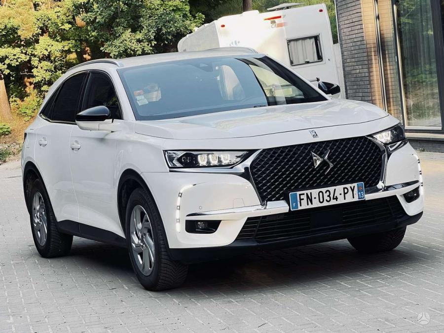 Balts Citroen DS7 Crossback 2020 Viļņa, ar dzinēja tilpumu 1.50 L un nobraukumu 193 tūkst. km par 12999 €, foto 15 vietnē AUTOMOTO.COM.LV
