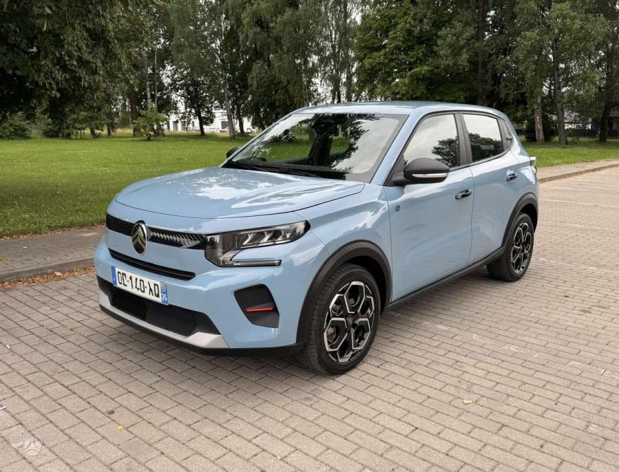 Zils Citroen e-C3 2024 Tauragė, ar dzinēja tilpumu 0.00 L un nobraukumu 17 tūkst. km par 17500 €, foto 3 vietnē AUTOMOTO.COM.LV