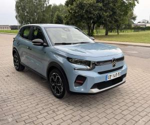 Zils Citroen e-C3 2024 Tauragė, ar dzinēja tilpumu 0.00 L un nobraukumu 17 tūkst. km par 17500 €, foto 4 vietnē AUTOMOTO.COM.LV