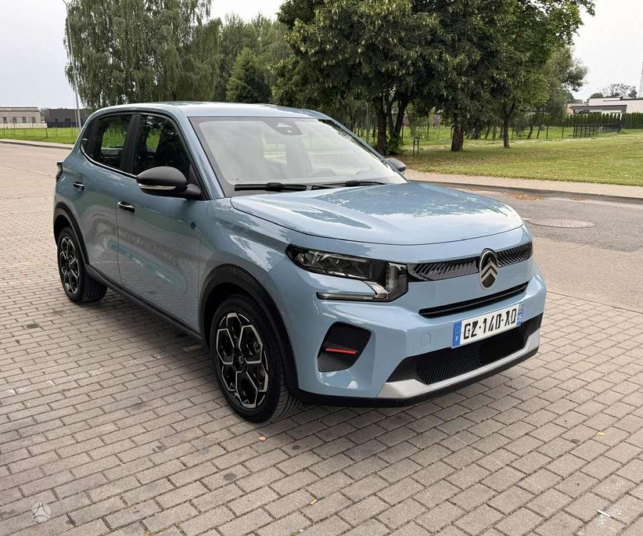 Zils Citroen e-C3 2024 Tauragė, ar dzinēja tilpumu 0.00 L un nobraukumu 17 tūkst. km par 17500 €, foto 4 vietnē AUTOMOTO.COM.LV