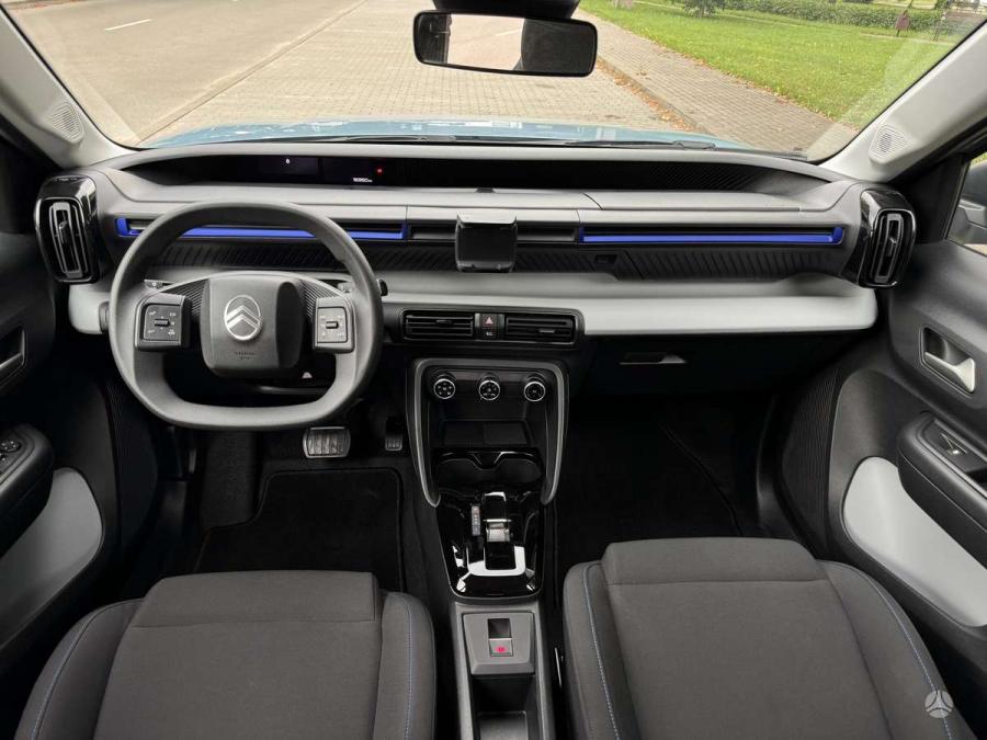 Zils Citroen e-C3 2024 Tauragė, ar dzinēja tilpumu 0.00 L un nobraukumu 17 tūkst. km par 17500 €, foto 11 vietnē AUTOMOTO.COM.LV