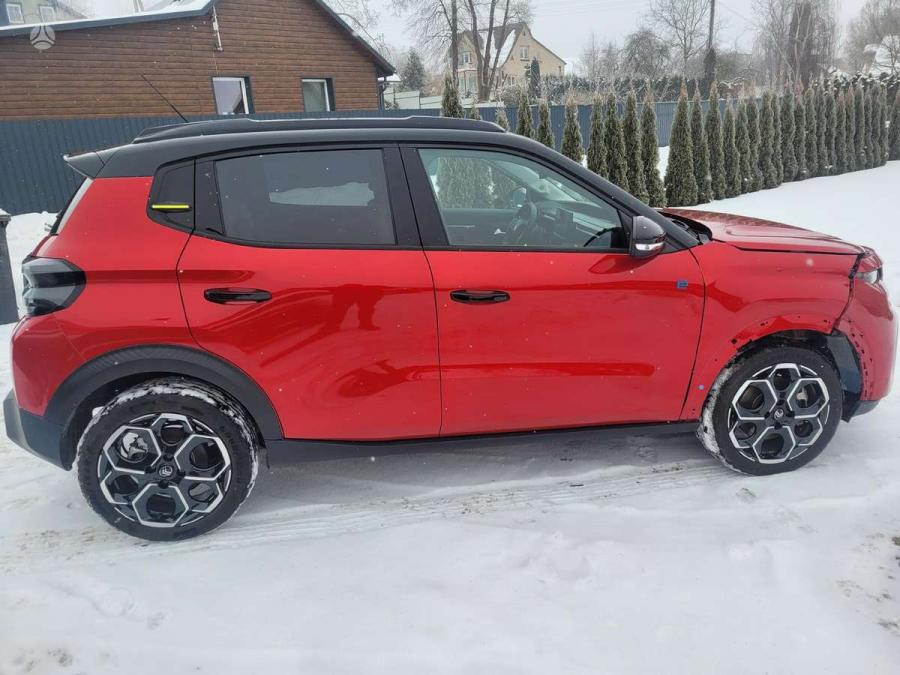 Sarkans Citroen e-C3 2024 Jonava, ar dzinēja tilpumu 0.00 L un nobraukumu 7 tūkst. km par 9100 €, foto 2 vietnē AUTOMOTO.COM.LV