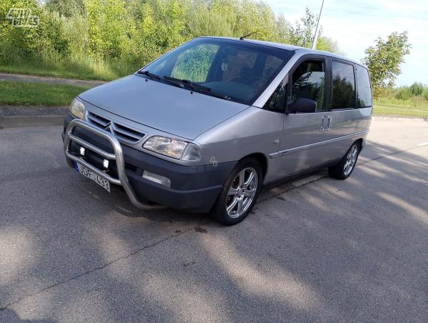 Pelēks Citroen Evasion 1999 Viļņa, ar dzinēja tilpumu 1.90 L un nobraukumu 250 tūkst. km par 1000 €, foto 2 vietnē AUTOMOTO.COM.LV