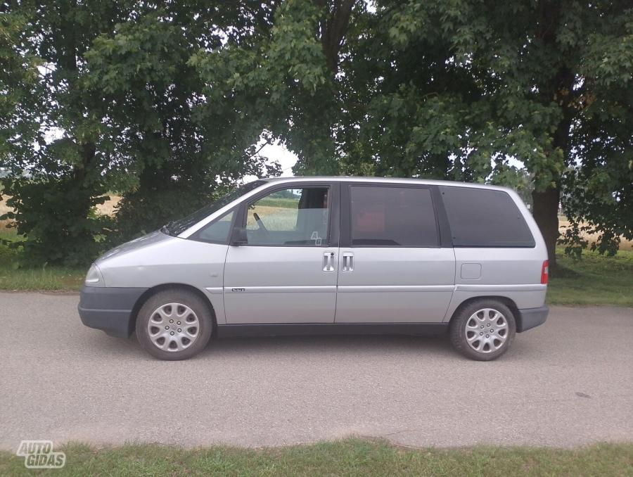 Grey Citroen Evasion 1999 in Vilnius, with an engine capacity of 1.90 L and mileage of 250 thousand km for 1000 €, photo 3 on AUTOMOTO.COM.LV