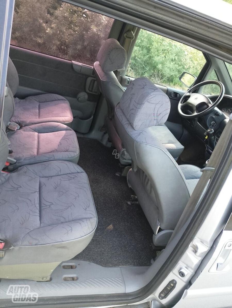 Grey Citroen Evasion 1999 in Vilnius, with an engine capacity of 1.90 L and mileage of 250 thousand km for 1000 €, photo 9 on AUTOMOTO.COM.LV