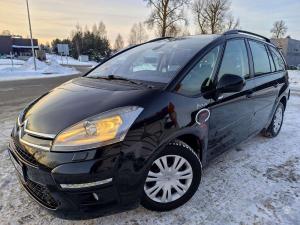 Black Citroen Grand C4 Picasso 2011 in Vilnius, with an engine capacity of 1.56 L and mileage of 310 thousand km for 2999 €, photo  on AUTOMOTO.COM.LV