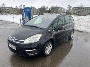Black Citroen Grand C4 Picasso 2012 in Alytus, with an engine capacity of 1.56 L and mileage of 278 thousand km for 1299 €, photo  on AUTOMOTO.COM.LV