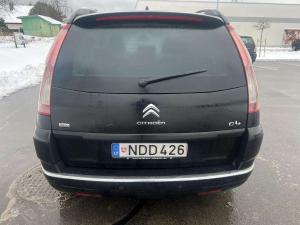 Black Citroen Grand C4 Picasso 2012 in Alytus, with an engine capacity of 1.56 L and mileage of 278 thousand km for 1299 €, photo 6 on AUTOMOTO.COM.LV