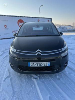 Black Citroen Grand C4 Picasso 2013 in Taurage, with an engine capacity of 2.00 L and mileage of 296 thousand km for 4950 €, photo 6 on AUTOMOTO.COM.LV