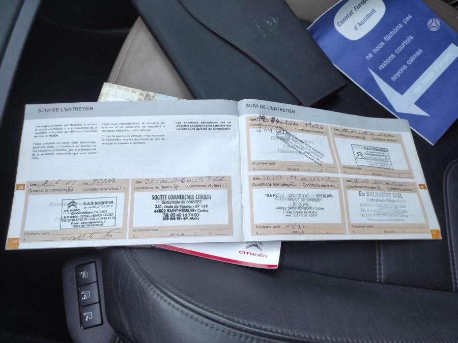 Черный Ситроен Гранд С4 Пикассо 2014 в Паневежис, объемом двигателя 2.00 л и пробегом 283 тыс. км за 4500 €, фото 32 на AUTOMOTO.COM.LV