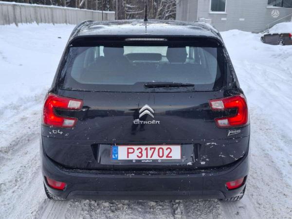 Black Citroen Grand C4 Picasso 2014 in Vilnius, with an engine capacity of 1.56 L and mileage of 259 thousand km for 4600 €, photo 8 on AUTOMOTO.COM.LV