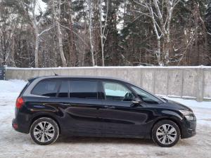 Melns Citroen Grand C4 Picasso 2014 Viļņa, ar dzinēja tilpumu 2.00 L un nobraukumu 285 tūkst. km par 6300 €, foto 8 vietnē AUTOMOTO.COM.LV