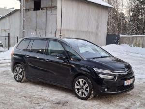 Melns Citroen Grand C4 Picasso 2014 Viļņa, ar dzinēja tilpumu 2.00 L un nobraukumu 285 tūkst. km par 6300 €, foto 11 vietnē AUTOMOTO.COM.LV