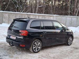 Melns Citroen Grand C4 Picasso 2014 Viļņa, ar dzinēja tilpumu 2.00 L un nobraukumu 285 tūkst. km par 6300 €, foto 12 vietnē AUTOMOTO.COM.LV