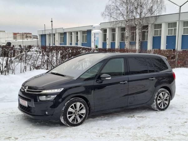 Melns Citroen Grand C4 Picasso 2014 Viļņa, ar dzinēja tilpumu 2.00 L un nobraukumu 284 tūkst. km par 6300 €, foto 11 vietnē AUTOMOTO.COM.LV