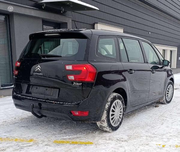 Melns Citroen Grand C4 Picasso 2016 Kauņa, ar dzinēja tilpumu 1.56 L un nobraukumu 217 tūkst. km par 5200 €, foto 2 vietnē AUTOMOTO.COM.LV