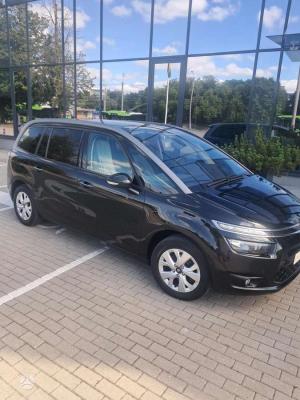 Melns Citroen Grand C4 Picasso 2017 Kauņa, ar dzinēja tilpumu 1.60 L un nobraukumu 252 tūkst. km par 6250 €, foto 8 vietnē AUTOMOTO.COM.LV