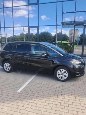 Melns Citroen Grand C4 Picasso 2017 Kauņa, ar dzinēja tilpumu 1.60 L un nobraukumu 252 tūkst. km par 6250 €, foto 11 vietnē AUTOMOTO.COM.LV