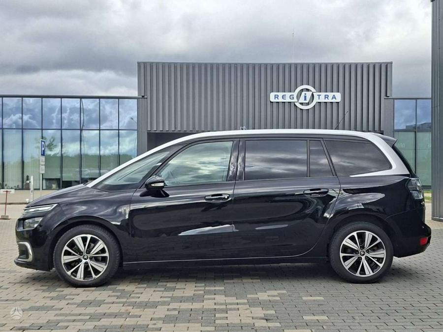 Melns Citroen Grand C4 Picasso 2017 Šauļi, ar dzinēja tilpumu 1.60 L un nobraukumu 223 tūkst. km par 6600 €, foto 5 vietnē AUTOMOTO.COM.LV