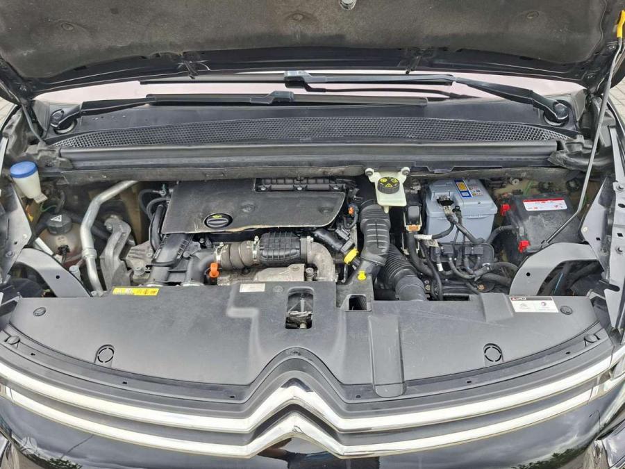 Melns Citroen Grand C4 Picasso 2017 Šauļi, ar dzinēja tilpumu 1.60 L un nobraukumu 223 tūkst. km par 6600 €, foto 30 vietnē AUTOMOTO.COM.LV