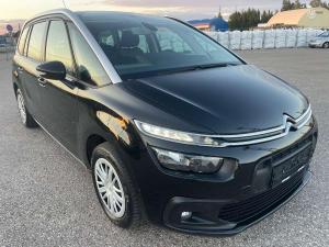Black Citroen Grand C4 Picasso 2018 in Kaunas, with an engine capacity of 1.56 L and mileage of 320 thousand km for 4899 €, photo  on AUTOMOTO.COM.LV