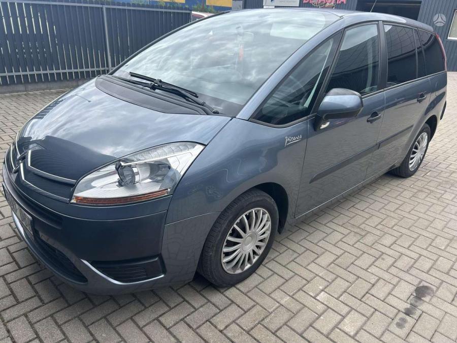 Zils Citroen Grand C4 Picasso 2007 Tauragė, ar dzinēja tilpumu 1.56 L un nobraukumu 322 tūkst. km par 1200 €, foto 7 vietnē AUTOMOTO.COM.LV