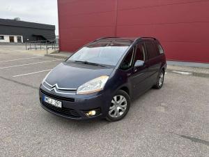 Blue Citroen Grand C4 Picasso 2007 in Kaunas, with an engine capacity of 2.00 L and mileage of 266 thousand km for 1150 €, photo  on AUTOMOTO.COM.LV