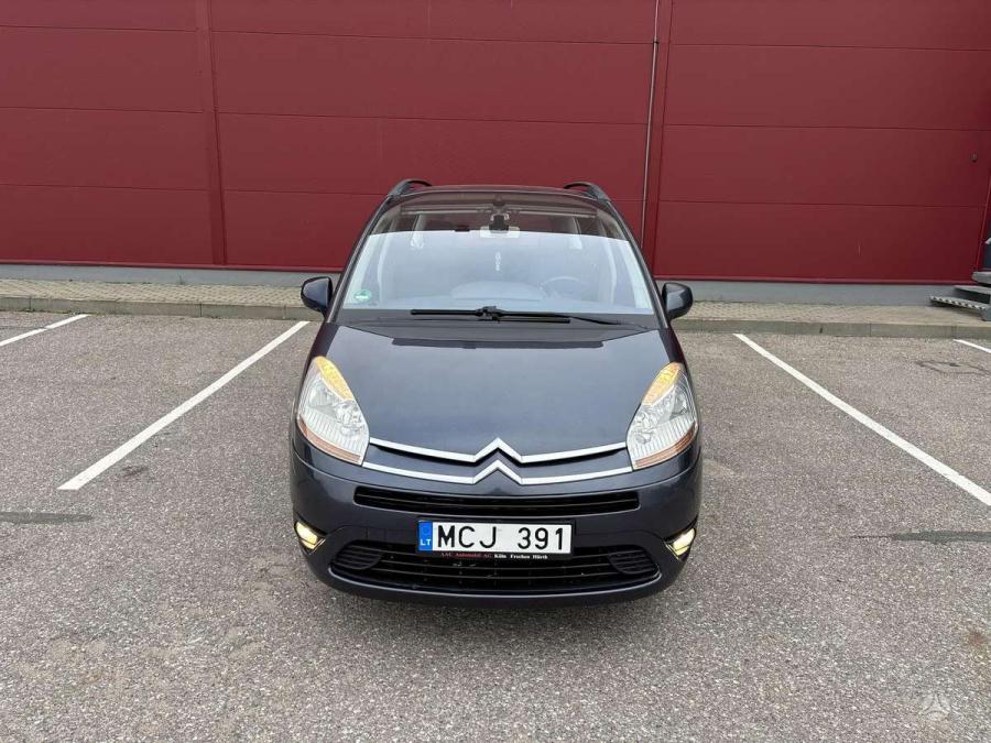 Zils Citroen Grand C4 Picasso 2007 Kauņa, ar dzinēja tilpumu 2.00 L un nobraukumu 266 tūkst. km par 1150 €, foto 9 vietnē AUTOMOTO.COM.LV