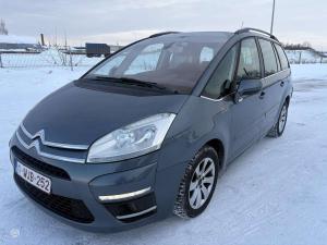 Zils Citroen Grand C4 Picasso 2012 Tauragė, ar dzinēja tilpumu 1.56 L un nobraukumu 252 tūkst. km par 3200 €, foto  vietnē AUTOMOTO.COM.LV