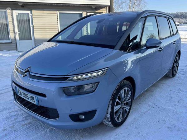 Zils Citroen Grand C4 Picasso 2013 Viļņa, ar dzinēja tilpumu 1.56 L un nobraukumu 246 tūkst. km par 4900 €, foto 1 vietnē AUTOMOTO.COM.LV