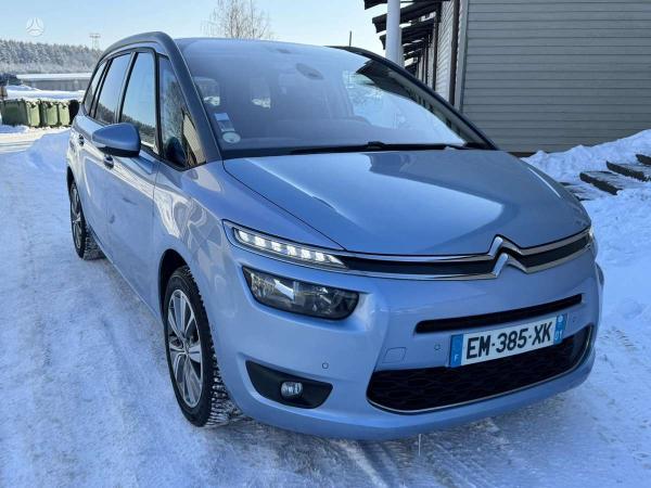 Zils Citroen Grand C4 Picasso 2013 Viļņa, ar dzinēja tilpumu 1.56 L un nobraukumu 246 tūkst. km par 4900 €, foto 2 vietnē AUTOMOTO.COM.LV