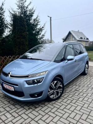 Zils Citroen Grand C4 Picasso 2014 Kauņa, ar dzinēja tilpumu 2.00 L un nobraukumu 289 tūkst. km par 6300 €, foto  vietnē AUTOMOTO.COM.LV