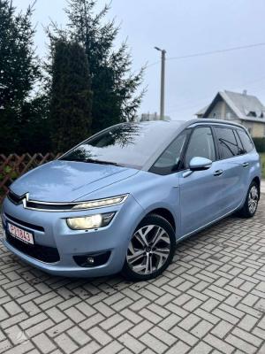 Blue Citroen Grand C4 Picasso 2014 in Kaunas, with an engine capacity of 2.00 L and mileage of 289 thousand km for 6300 €, photo 3 on AUTOMOTO.COM.LV