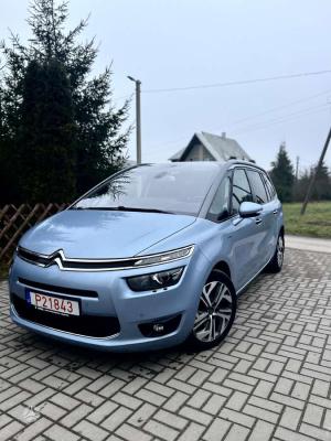 Blue Citroen Grand C4 Picasso 2014 in Kaunas, with an engine capacity of 2.00 L and mileage of 289 thousand km for 6300 €, photo 4 on AUTOMOTO.COM.LV