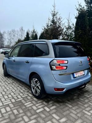 Blue Citroen Grand C4 Picasso 2014 in Kaunas, with an engine capacity of 2.00 L and mileage of 289 thousand km for 6300 €, photo 11 on AUTOMOTO.COM.LV