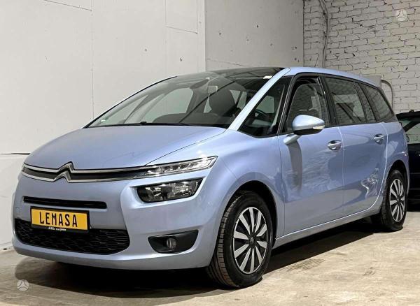 Zils Citroen Grand C4 Picasso 2014 Klaipėda, ar dzinēja tilpumu 1.56 L un nobraukumu 243 tūkst. km par 5999 €, foto 3 vietnē AUTOMOTO.COM.LV