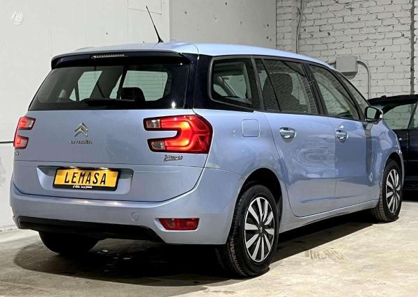 Zils Citroen Grand C4 Picasso 2014 Klaipėda, ar dzinēja tilpumu 1.56 L un nobraukumu 243 tūkst. km par 5999 €, foto 6 vietnē AUTOMOTO.COM.LV