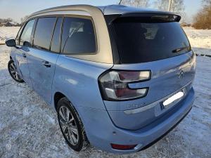 Blue Citroen Grand C4 Picasso 2014 in Taurage, with an engine capacity of 2.00 L and mileage of 252 thousand km for 6600 €, photo 4 on AUTOMOTO.COM.LV