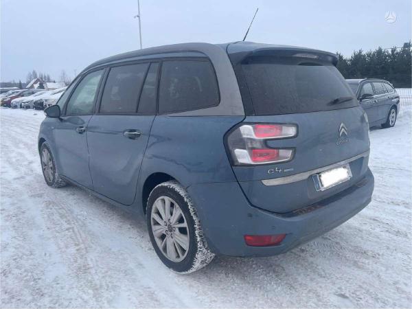 Zils Citroen Grand C4 Picasso 2014 Tauragė, ar dzinēja tilpumu 2.00 L un nobraukumu 218 tūkst. km par 5500 €, foto 3 vietnē AUTOMOTO.COM.LV